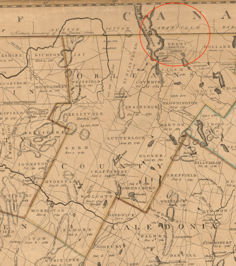Monday: Map Day! – Vermont, 1796 | Clark House Historian