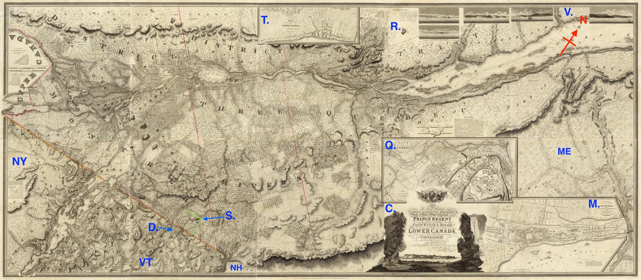 Monday: Map Day! – Lower Canada ranges and lots | Clark House Historian