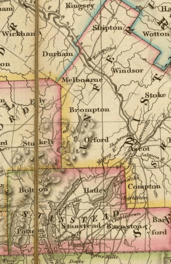 Monday: Map Day! Bouchette, Jr.’s map of Upper & Lower Canada, 1831 ...