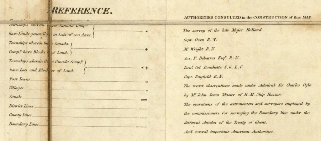 Monday: Map Day! Bouchette, Jr.’s map of Upper & Lower Canada, 1831 ...