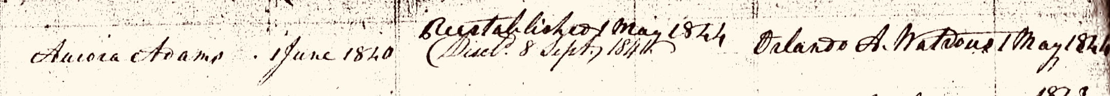 Old Washington/Ozaukee county’s first postmasters, 1837-1844 | Clark ...